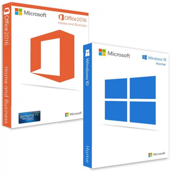Windows 10 Professional + Office 2016 Home and Student